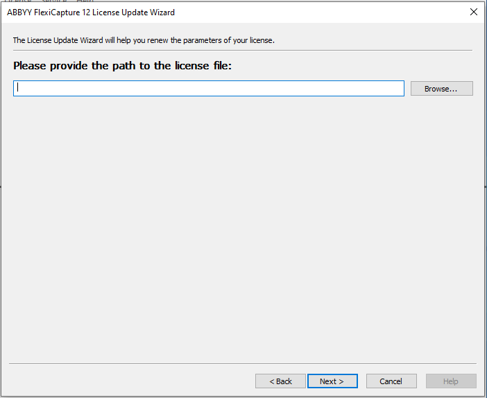 How to update the license in an offline environment? – Help Center