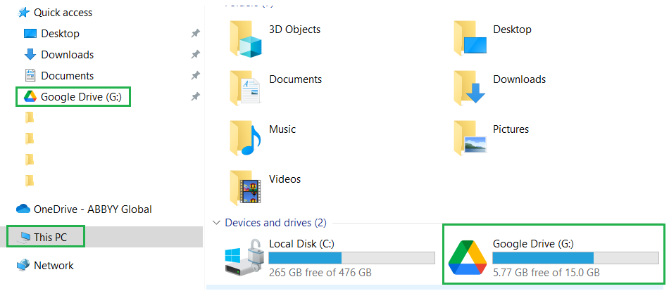 How to process PDF documents from Google Drive using FineReader PDF – Help Center