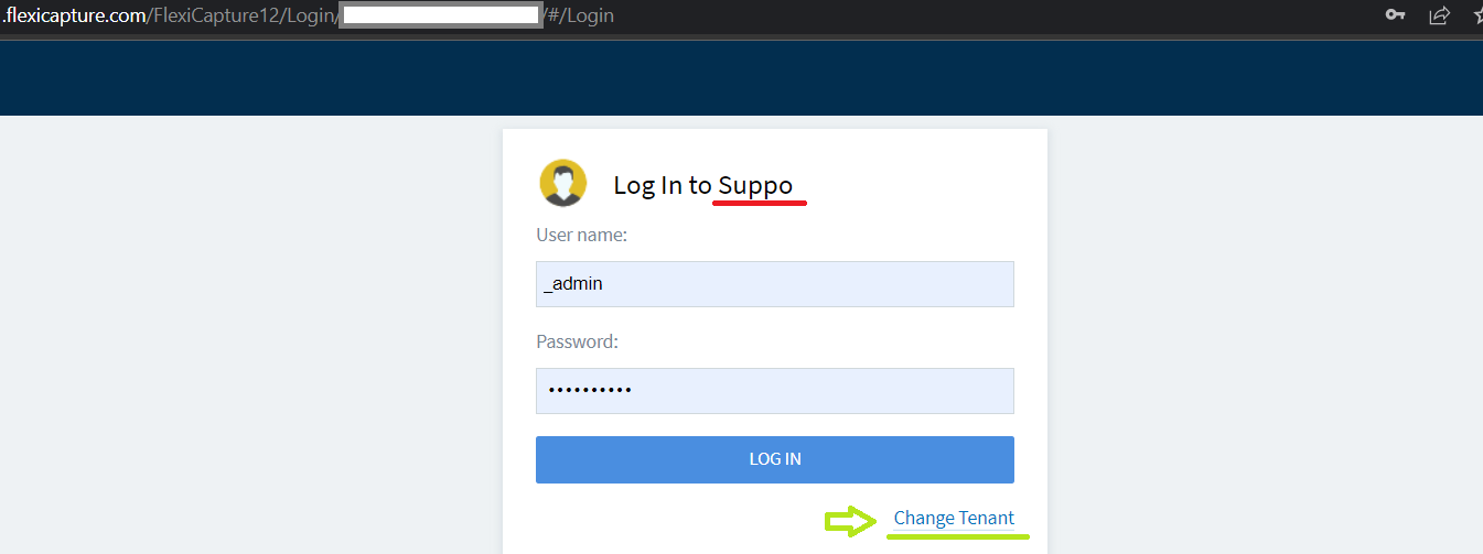 Not able to login to FlexiCapture web page: Invalid user name or ...